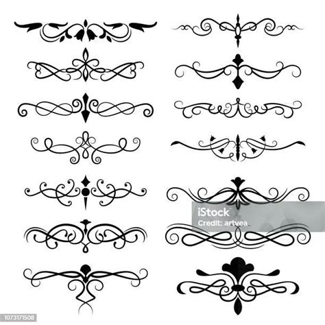 Decorative Ornate Elements Stock Illustration Download Image Now