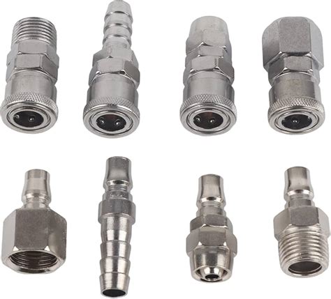 1 2 Air Quick Connect Fittings Pcf Pneumatic Stainless Steel Fittings