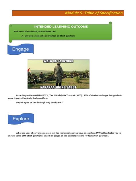 Mathematics In The Modern World Module 5 Pdf Teachers Reading