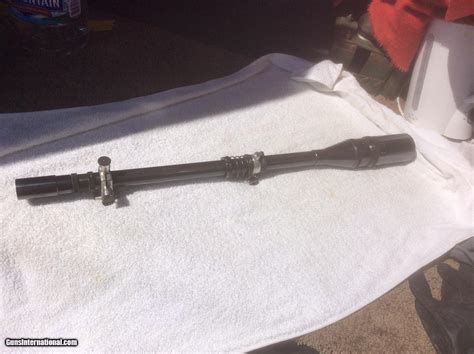 Unertl 20 Power Scope