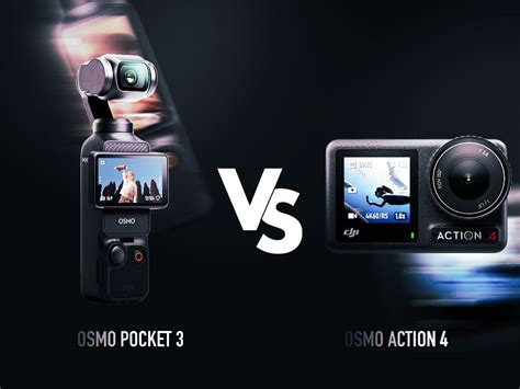 Osmo Pocket3 Vs Osmo Action4 Vlogにどっちを選ぶ？