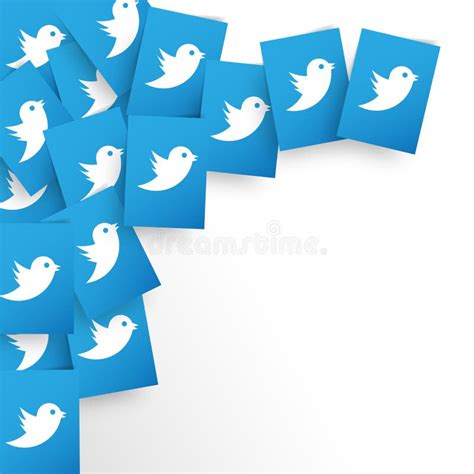 Twitter Background Stock Vector Illustration Of Pattern 13320689