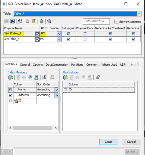 How To Add A Full Text Index In Erwin Data Modeler For Sql Server Dbms