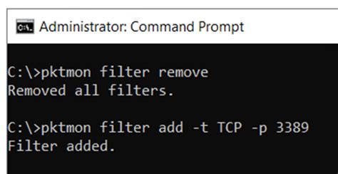 PKTMON View Live Network Counters On The Command Line Part 6