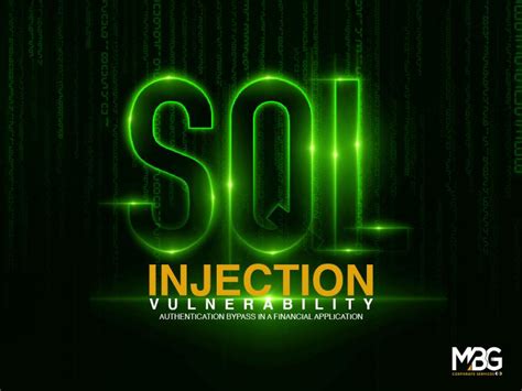 تجاوز المصادقة من خلال حقن إس كيو إل Sql في تطبيق مالي Mbg