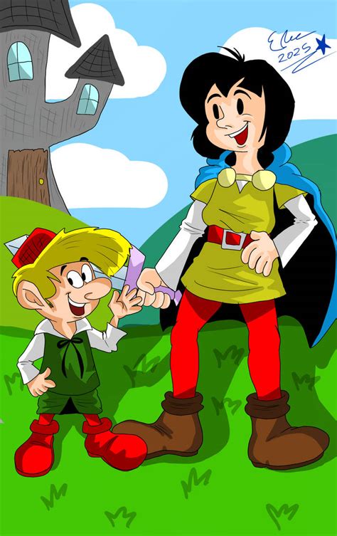 Johan And Peewit The Smurfs By 80sfansincedayone On Deviantart
