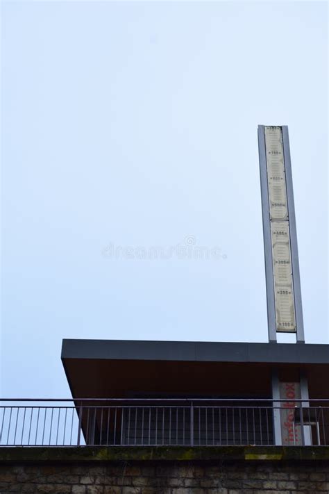 Mertert Luxembourg 11 30 2023 Old Customs Station Roof Height