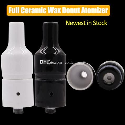 2021 Donut Wax Atomizer Vaporizer Ceramic Donut Wax Atomizer Coils 510