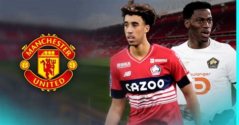 Man Utd Transfers £85m Lille Duo Have ‘exit Voucher As England Star