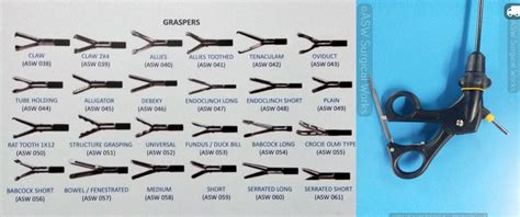 Laparoscopic Grasper Dissector Scissor Forceps Micro Surgical