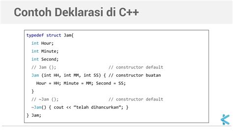 Algoritma Dan Struktur Data Constructor Dan Destructor Ppt