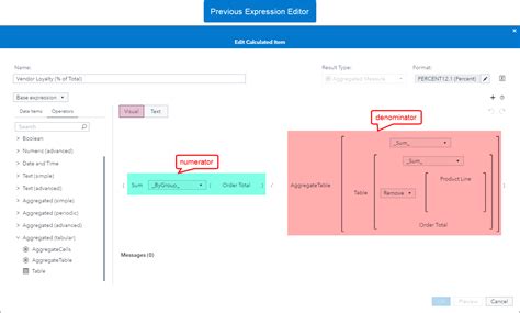 Sas Visual Analytics A Look At The New Expression Editor Part 1
