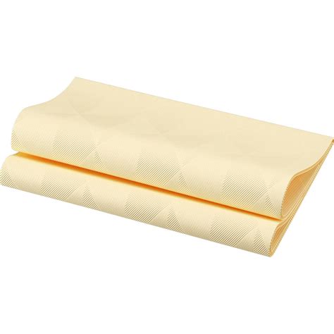 Elegance Servietten 40x40 Cm Crystal Cream Hochwertige Tischdeko