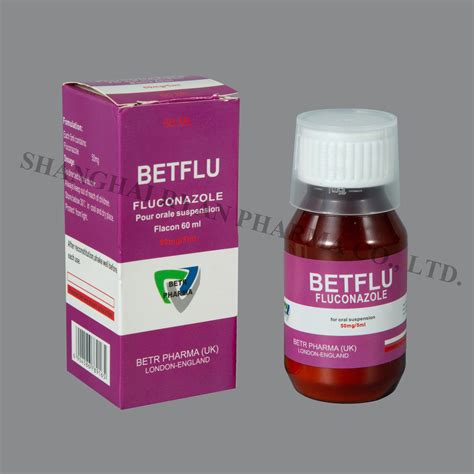 Fluconazole For Oral Suspension 50mg 5ml 60ml China Fluconazole And