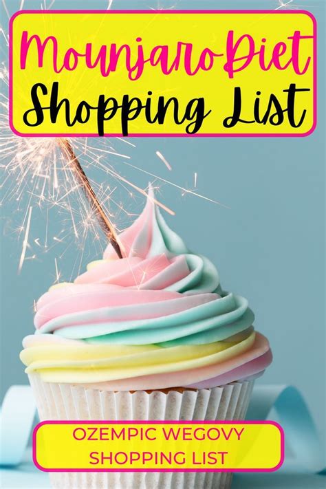 Mounjaro Meal Plan Shopping List Semaglutide Diet Plan Ozempic Meal