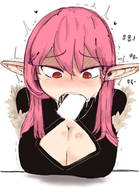 Rule 34 Blowjob Disembodied Penis Elf Ears Heart Kina Lillet Korean