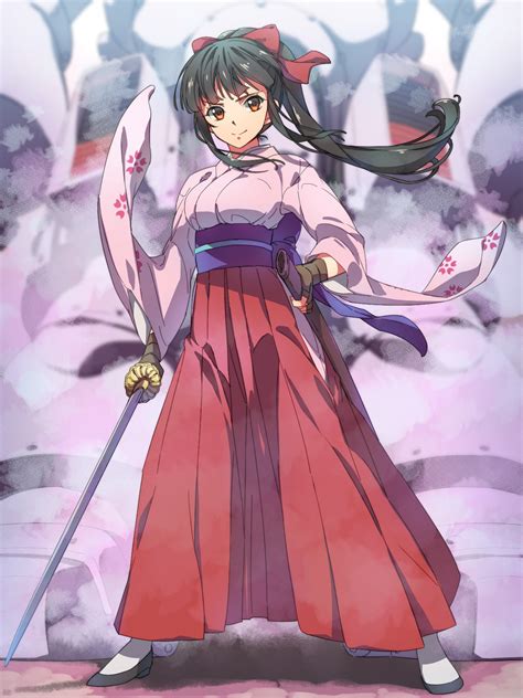 Safebooru 1girl Back Bow Bangs Black Hair Bow Breasts Brown Eyes