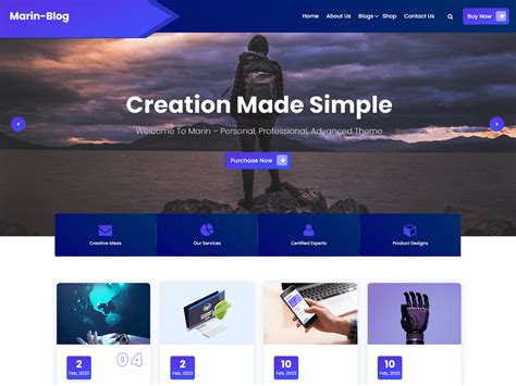 Marin Premium WP Frank Premium WordPress Themes