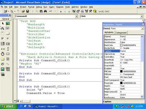 VB 6 43 TextBox And Command Button Urdu Hindi YouTube