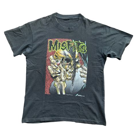 Vintage Vintage 1990 Misfits Earth Ad By Pushead Grailed