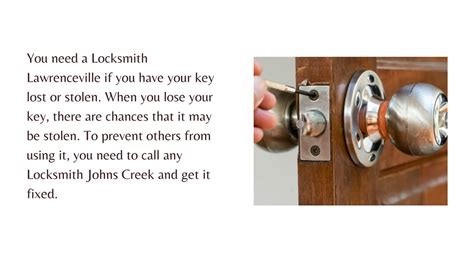 PPT Reasons Why You Need To Call A Locksmith PowerPoint Presentation