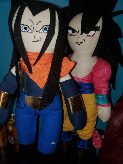 Finished Super Android 17 Custom Plush R Dbzcu