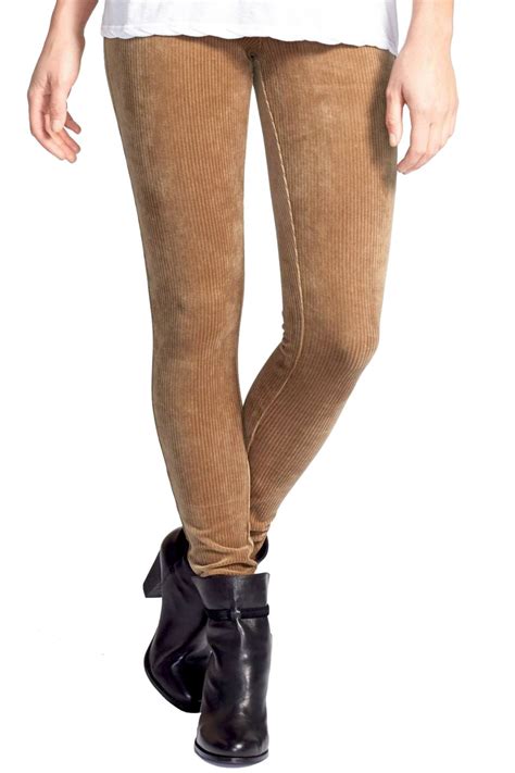 Hue Caramel Corduroy Legging Cheapundies
