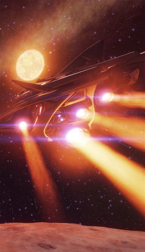 768x1336 Resolution Imperial Cutter Spaceship Elite Dangerous 768x1336
