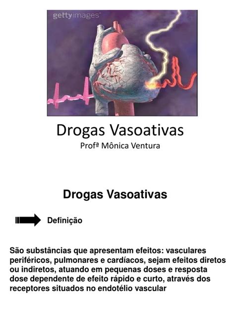 Drogas Vasoativaspdf Dopamine Clinical Medicine