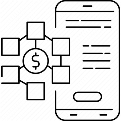 Dapp Decentralized Application Tech Smartphone Icon Download On