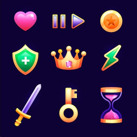 Page 4 Game Ui Icons Vectors And Illustrations For Free Download