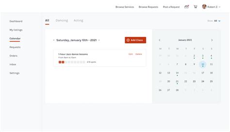 Manually Set Up Classes From Calendar My Marketplace Builder