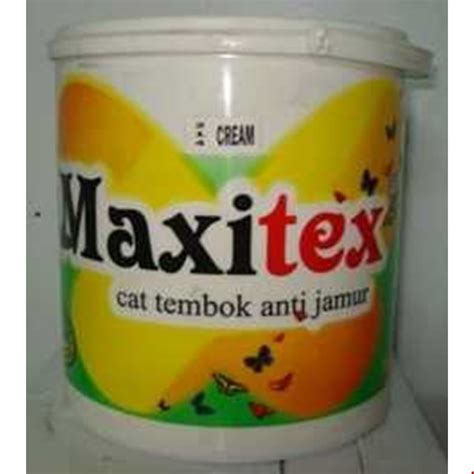 Maxitex Cat Tembok Anti Jamur Oleh Pt Gadang Rejo Sentosa Grs Di Malang