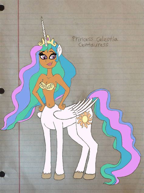 Princess Celestia Centauress By Rowserlotstudios1993 On Deviantart