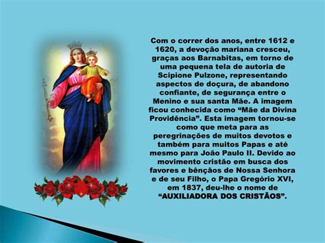 PPT Oração a Nossa Senhora Auxiliadora Protetora do Lar PowerPoint