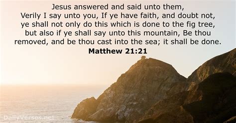 Matthew 21 21 Bible Verse KJV DailyVerses Net