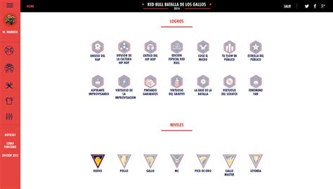Red Bull Batalla De Los Gallos Site Behance