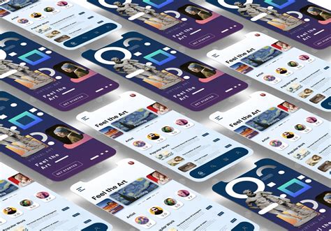 UI Design Art App On Behance