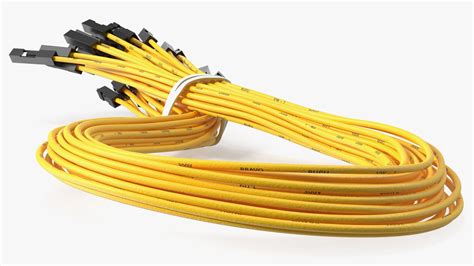 Jumper Wires Collection 2 3d Model 29 3ds Fbx Obj Ma Max C4d