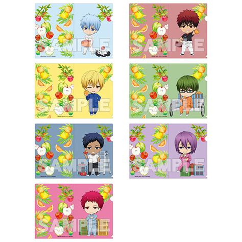 黒子のバスケ ねんどろいどぷらす トレーディングa4クリアファイル 7個入りbox Amiamijp あみあみオンライン本店