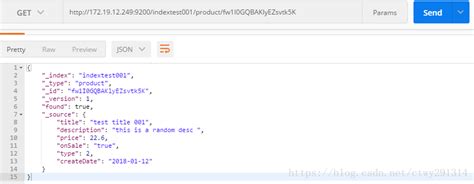 Elasticsearch 通过 Restful Api 操作数据es 通过接口保存 Csdn博客