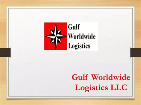 Ppt Air Freight Companies In Dubai Gulf Worldwide Logistics