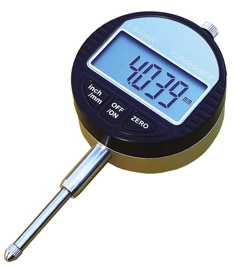 RS PRO Imperial Metric Dial Indicator 0 25 Mm Measurement Range 0 01 Mm Resolution 0 02