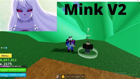 Como Pegar Mink V2 No Blox Fruits YouTube