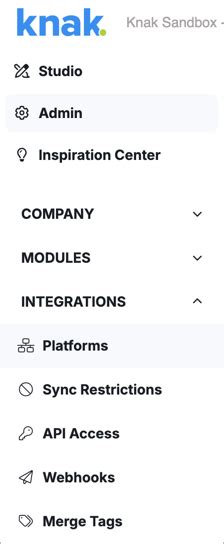 Knak Iterable Integration Iterable Support Center