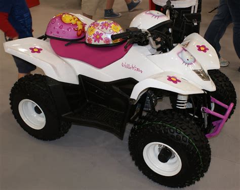 Fun Fancy And Frivolous Hello Kitty Quad Bike