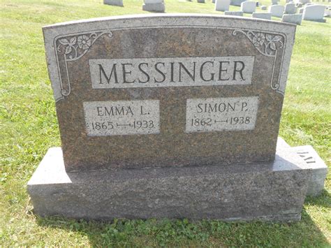 Simon P Messinger 1862 1938 Mémorial Find A Grave