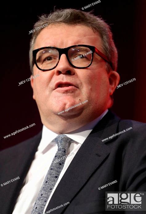 Tom Watson Mp Deputy Labour Party Leader Labour Party Conference 2017