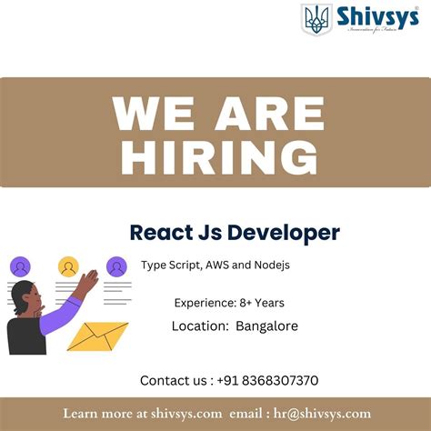 Reactjs Aws Nodejs Typescript Webdevelopment Bangalorejobs