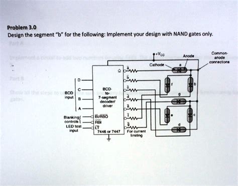 SOLVED Problem 3 0 Design The Segment B For The Following